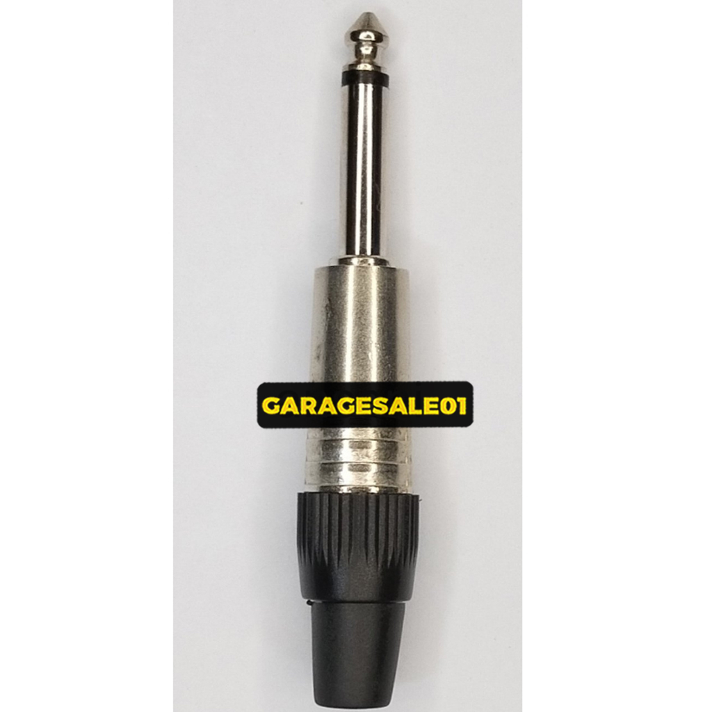 PL55 6.35MM MONO PLUG METAL NP2C MONO PHONE PLUG | Shopee Philippines