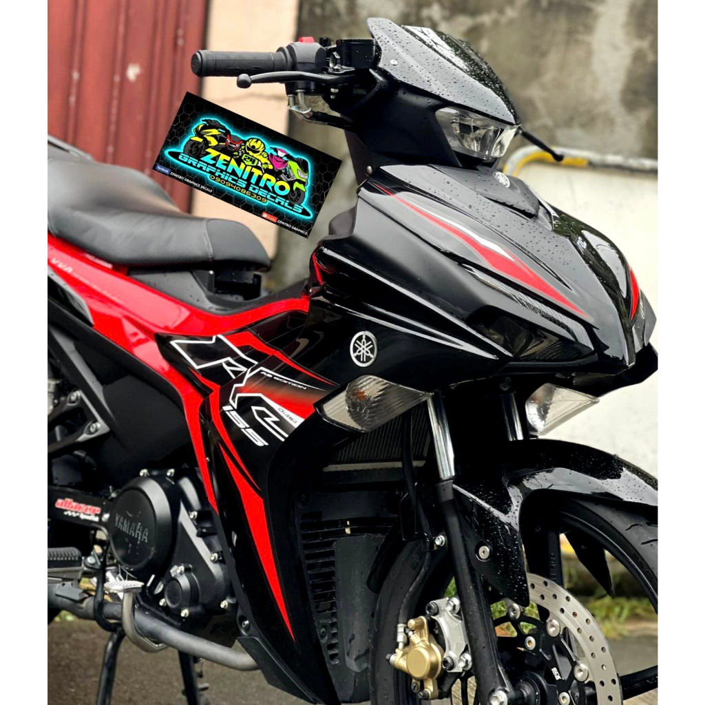 RC EXCITER 155 DECALS FOR SNIPER 155 ONLY (ZENITRO GRAPHICS DECALS ...