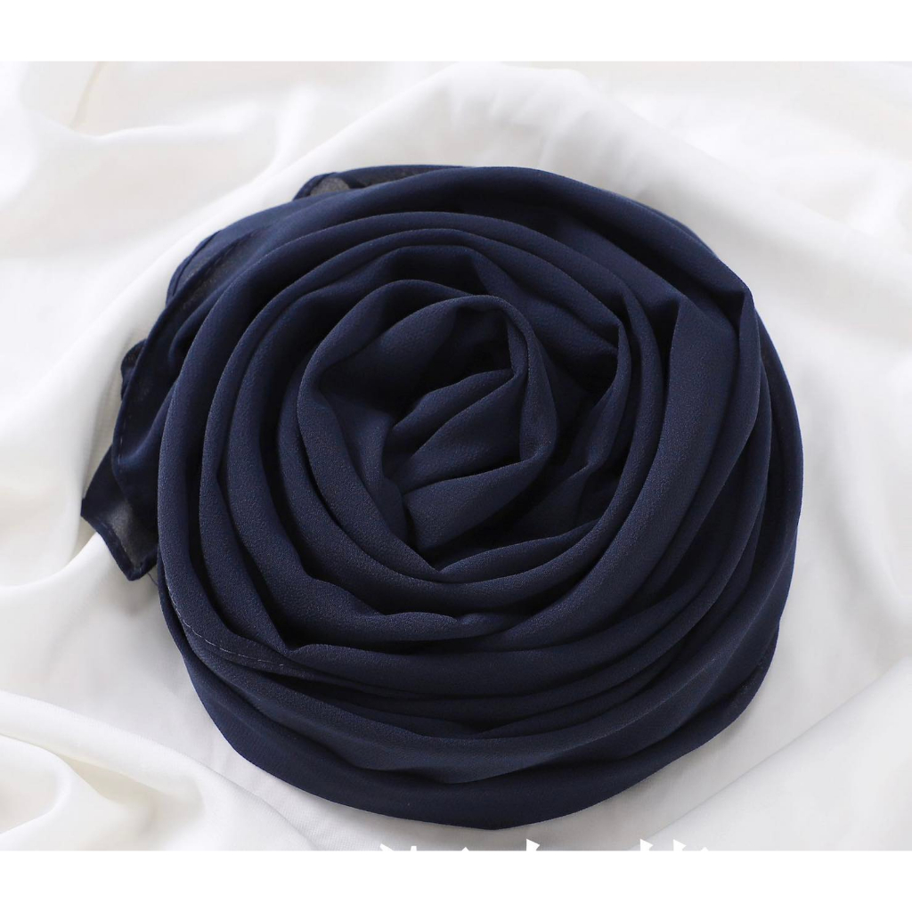Hijab scarf A#YW016 Muslim chiffon scarf shawl women's solid color ...