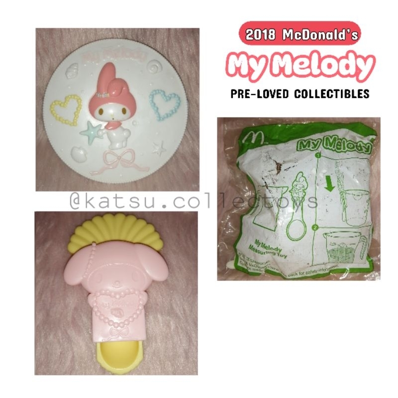 2018 McDonald’s My Melody Collectibles | Shopee Philippines