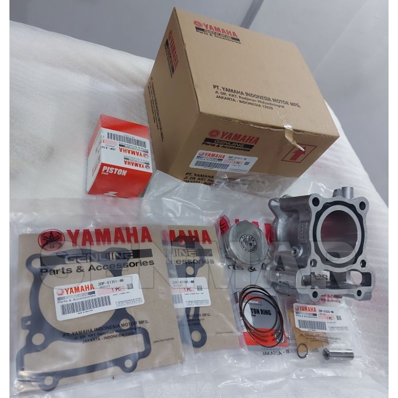 NMAX V1 AEROX CYLINDER BLOCK SET GENUINE YAMAHA ORIGINAL STOCK | Shopee ...