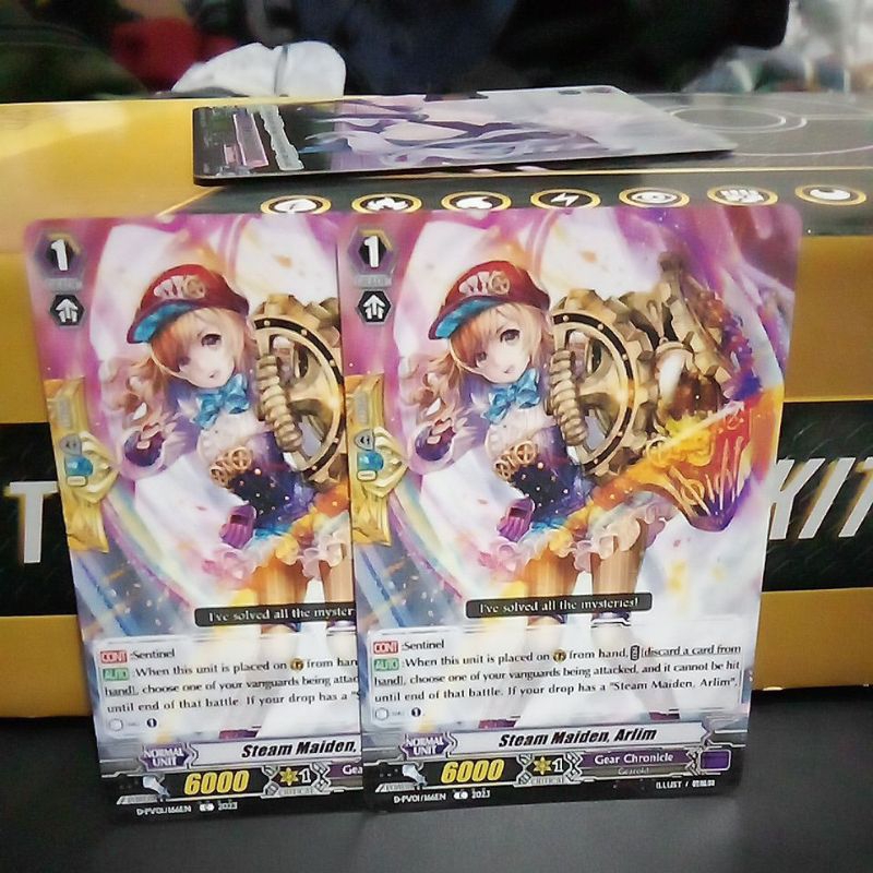 Set of 2 DPV-01 Steam Maiden Arlin Cardfight Vanguard Overdress ...