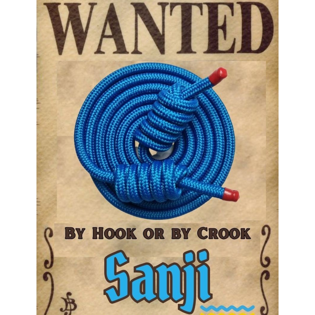 Keep Flowing Rope Flow - SANJI: One Piece Series Ropes | Shopee Philippines