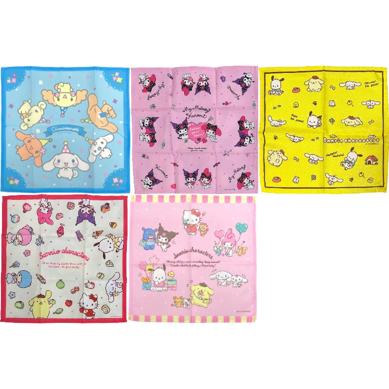 【Direct from Japan】Sanrio Lunch Bento Cloth Napkins Dining Table clloth ...
