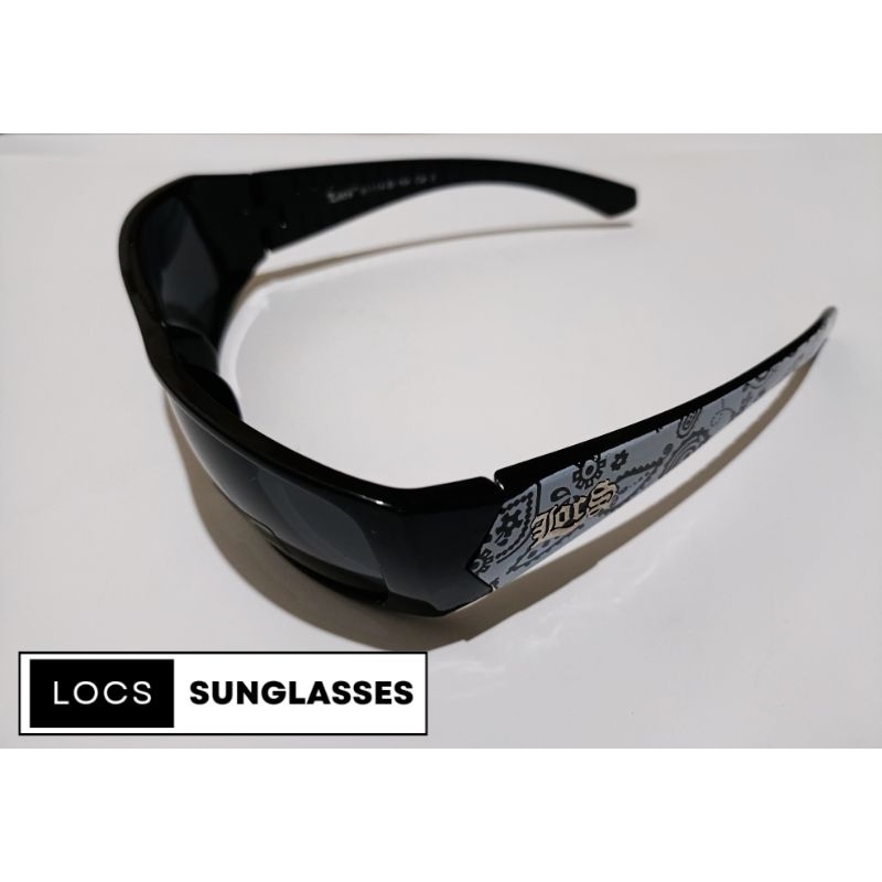 Locs White Bandana Low Raider Hardcore Sunglasses[Limited Edition ...