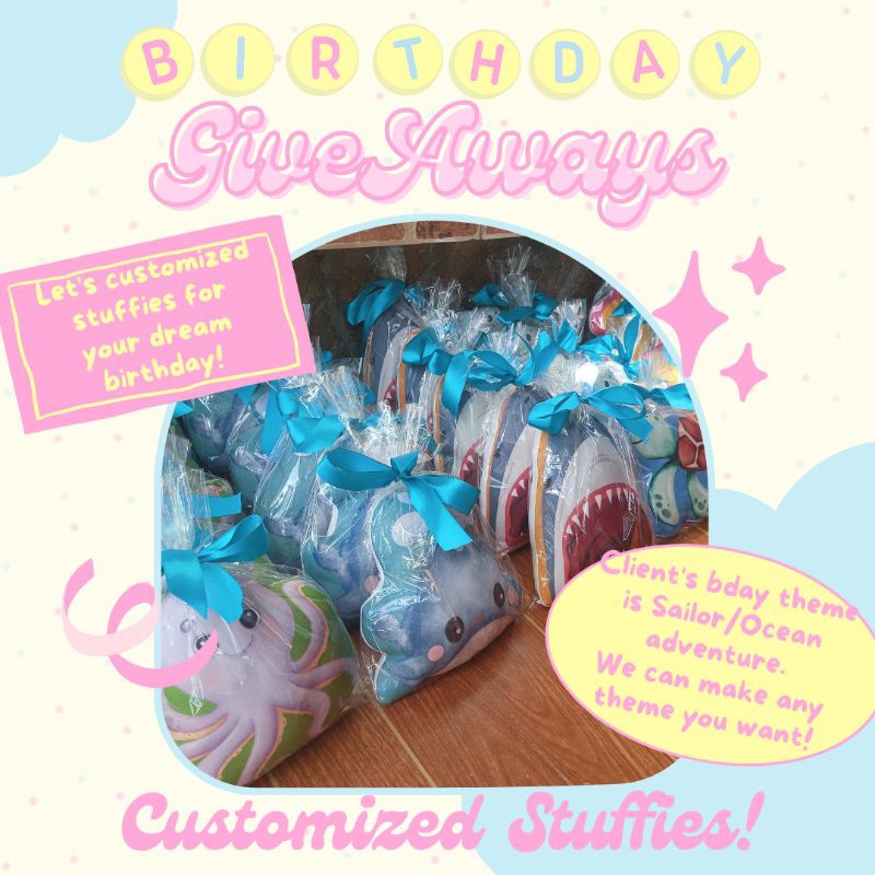 CUSTOMIZED STUFF TOYS | CUSTOMIZED STUFFIES | BIRTHDAY GIVEAWAYS ...
