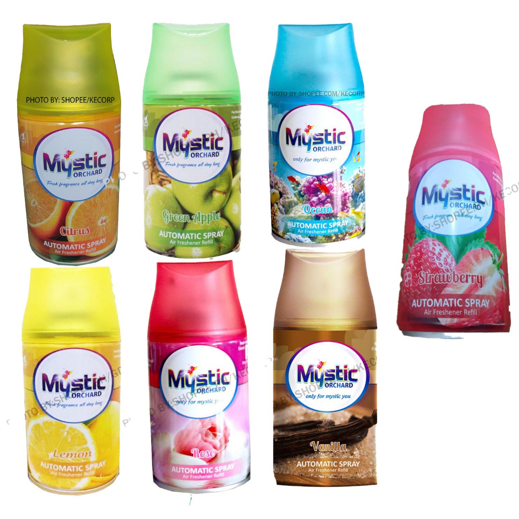 Mystic Orchard Air Freshener Automatic Spray Refill 250ml (Compatible ...