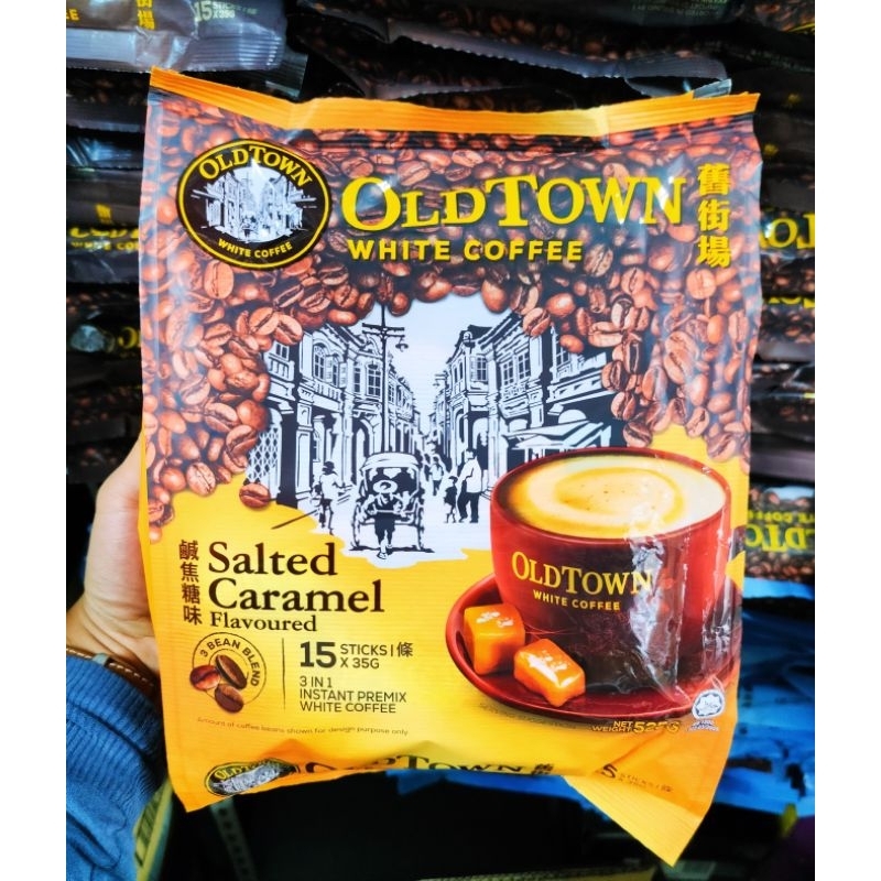 Oldtown White Coffee Salted Caramel Flavoured | Shopee Philippines