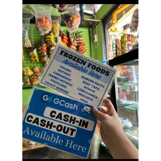 Accept Gcash Sticker Sign Gcash Signage for Sari Sari Store Gcash Sign ...