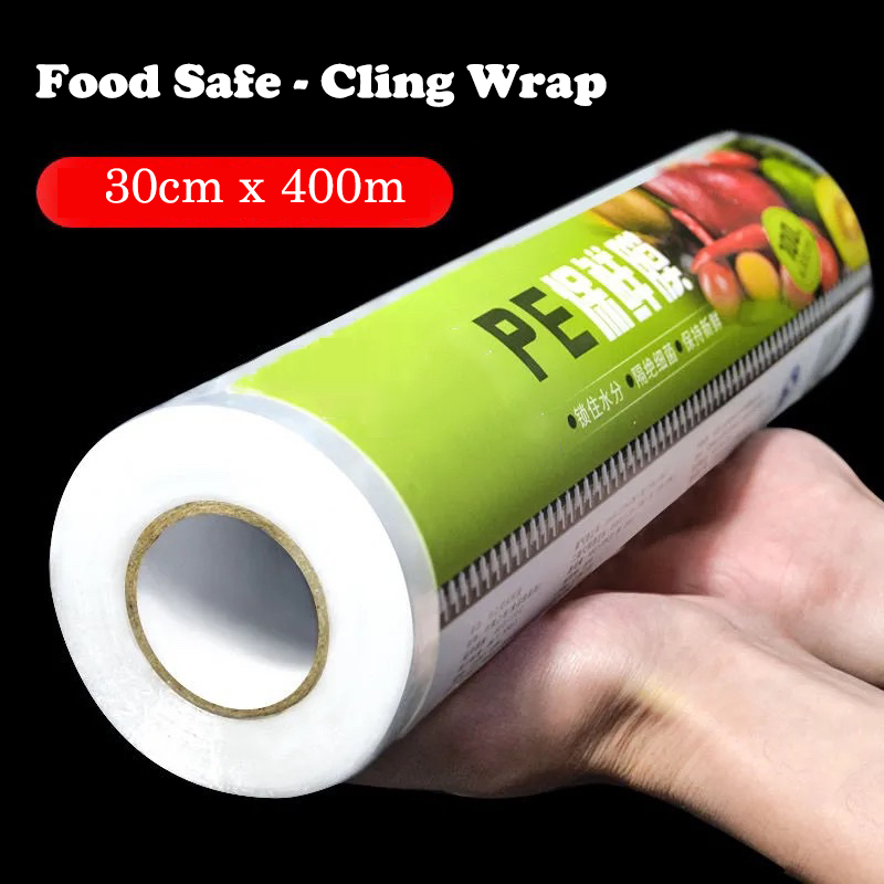 400 300Meters Food Grade Stretch Film/Cling Wrap Food Wrap PVC Food ...