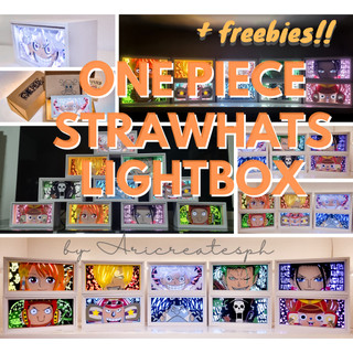 Anime Lightbox / One Piece Luffy Zoro Sanji Law Boa + Gojo Anya Nezuko ...