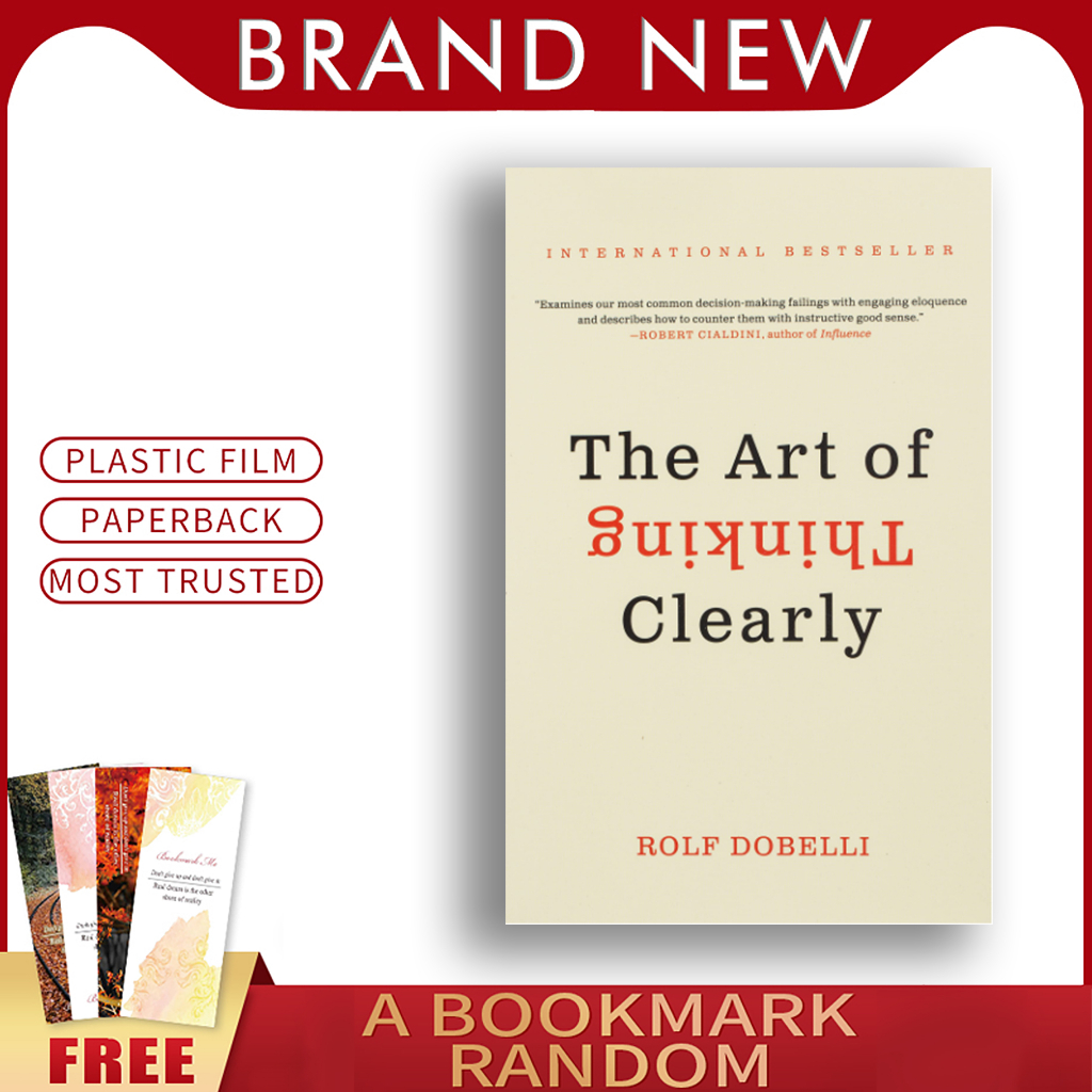 The Art of Thinking Clearly English book | Shopee Philippines