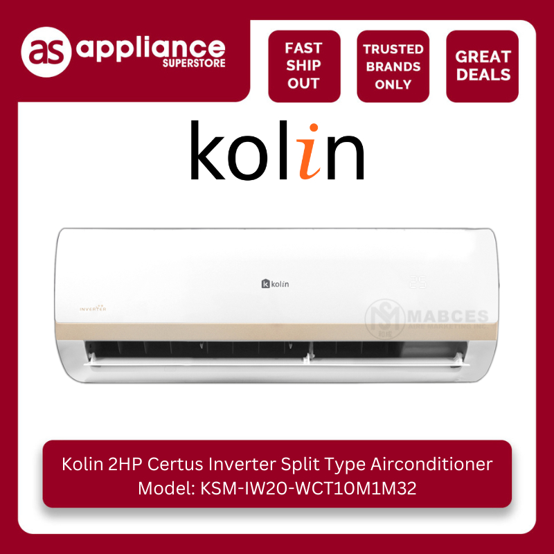 Kolin 2HP Certus Inverter Split Type Airconditioner KSM-IW20-WCT10M1M32 ...