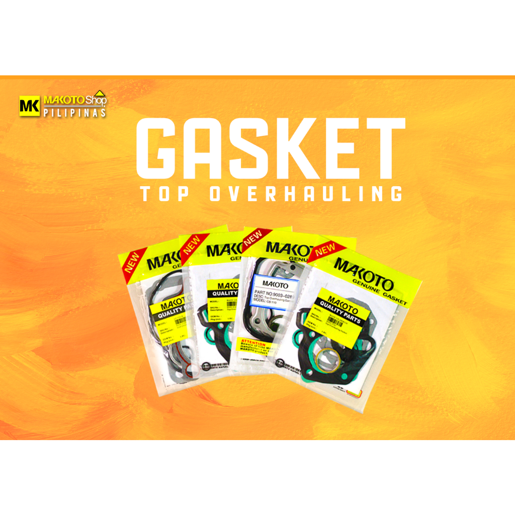 Makoto Top Overhauling Gasket for Wave-110 / XRM-110 / Wave-125 / XRM ...