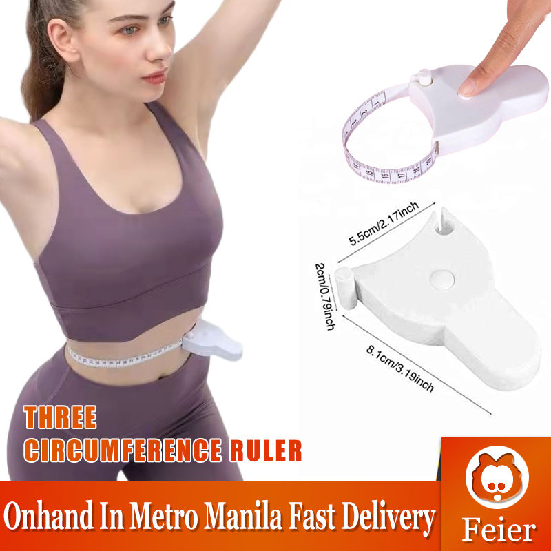 Retractable Tape Measure Chest Arms Legs Measurement Circumference Soft ...