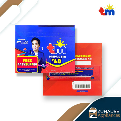 TM PREPAID SIM 5G LTE (TM Sim with free load) | Shopee Philippines