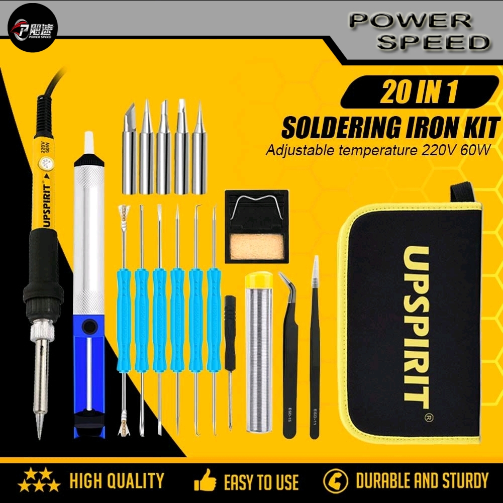 20-IN-1 Soldering Tool Set Electric Soldering Iron Kit 220V/60W ...