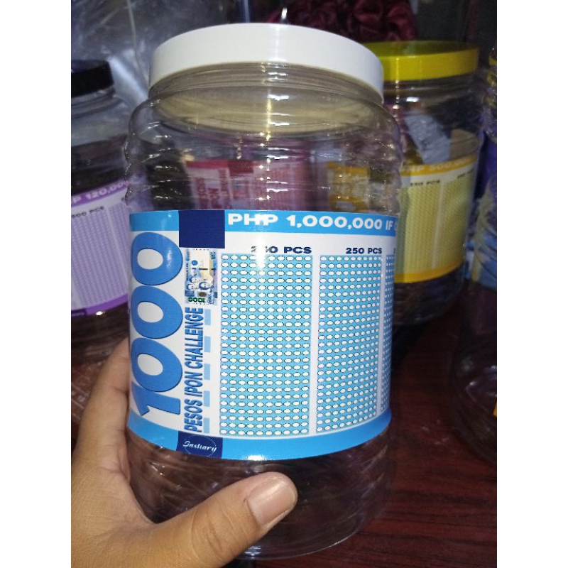 NEW VERSION PESO SENSE ALKANSYA IPON CHALLENGE/TRANSPARENT JAR(PHP120 ...