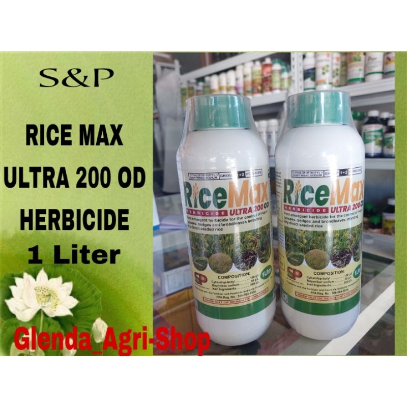 RICE MAX ULTRA 200 OD HERBICIDE BY: S&P ENTERPRISES (1 LITER) | Shopee ...
