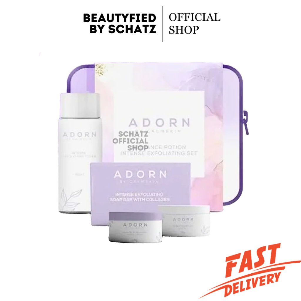 ADORN Radiance Potion Intense Exfoliating Set by CALMSKIN | Shopee ...