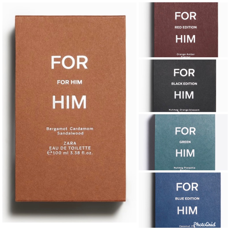 Zara FOr HIM Perfume/Fragrances EDP/EDT For Him | Shopee Philippines