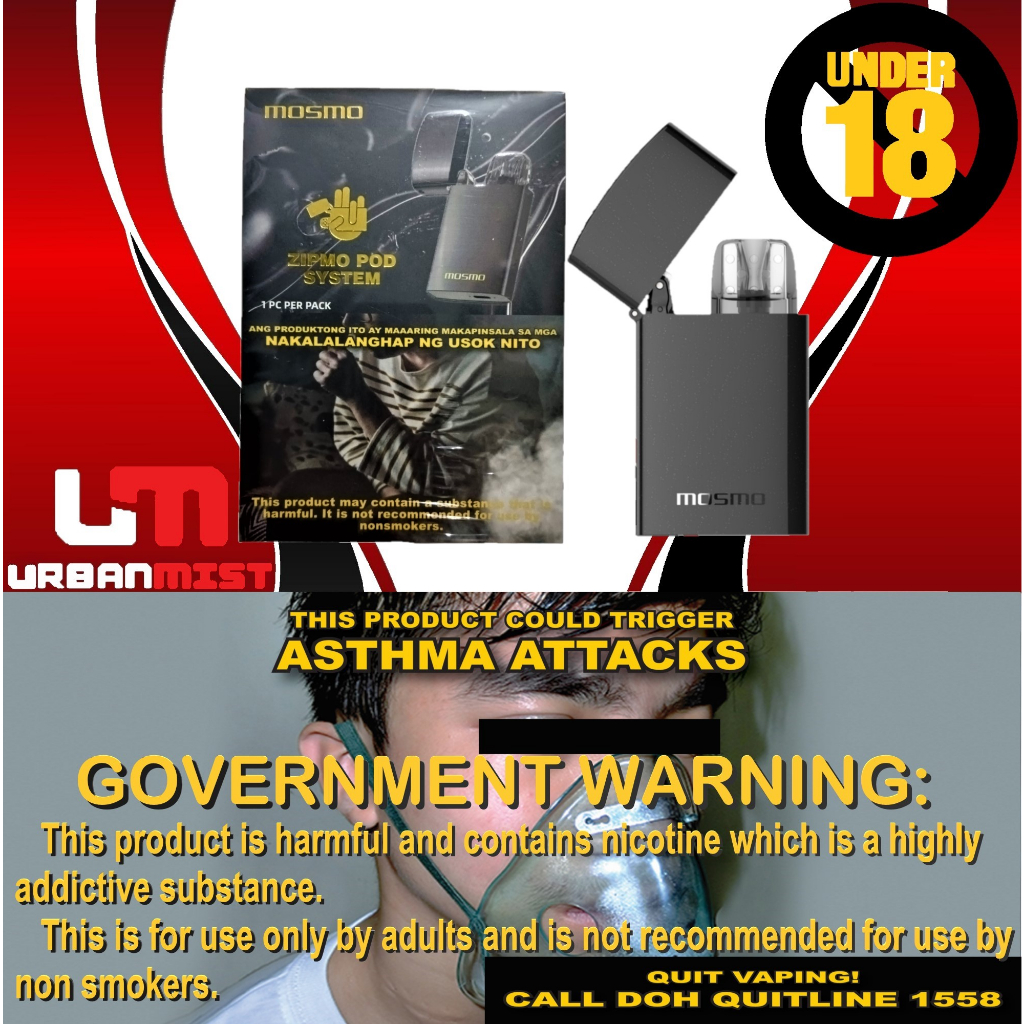 MOSMO ZIPMO P0D SYSTEM KIT 700MAH ORIGINAL | Shopee Philippines