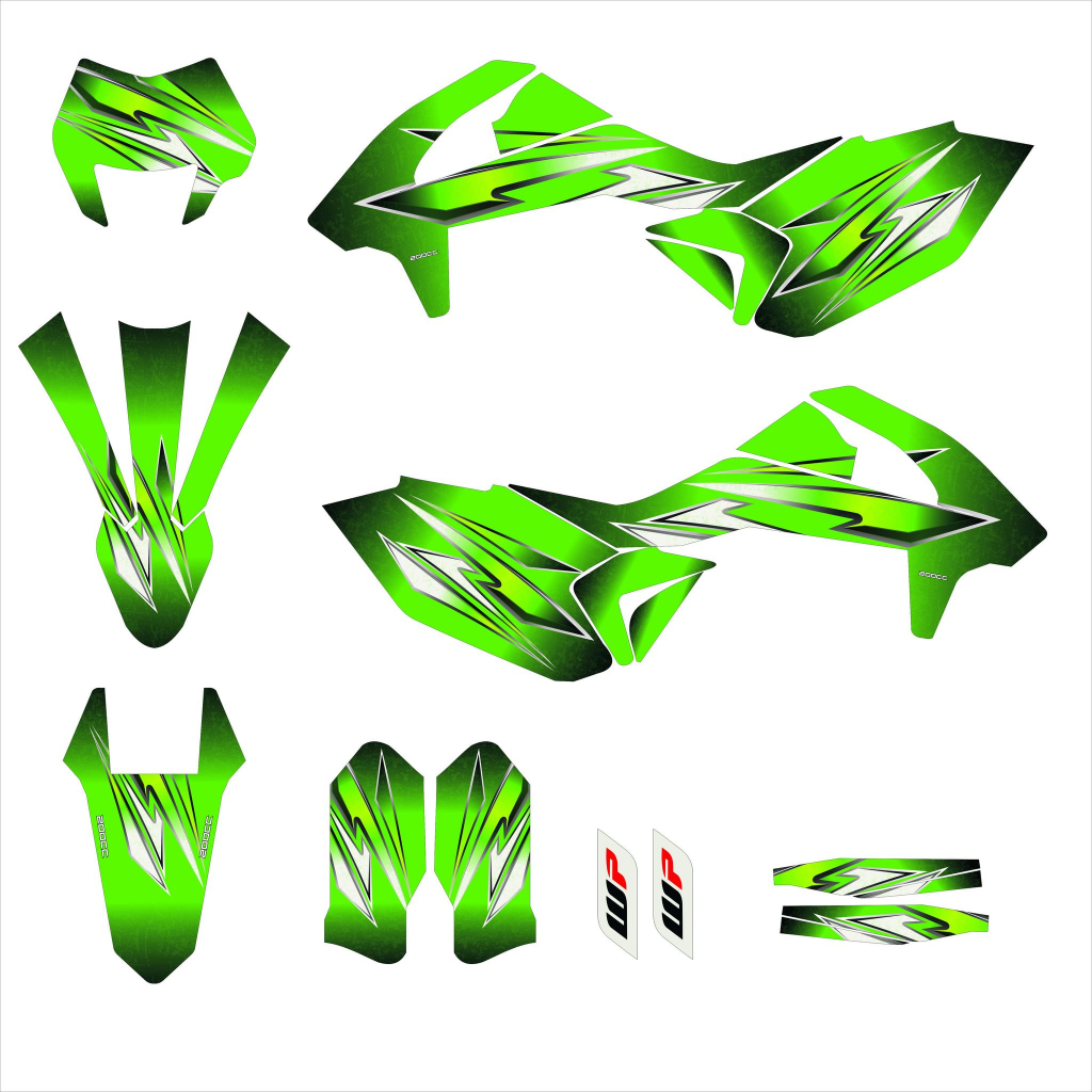 Rusi KRY 150 & 200 Graphics kit Sticker Decal | Shopee Philippines