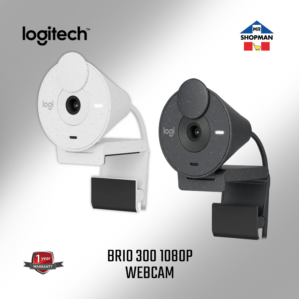 Logitech Brio 300 Full HD 1080p Webcam Camera | Shopee Philippines