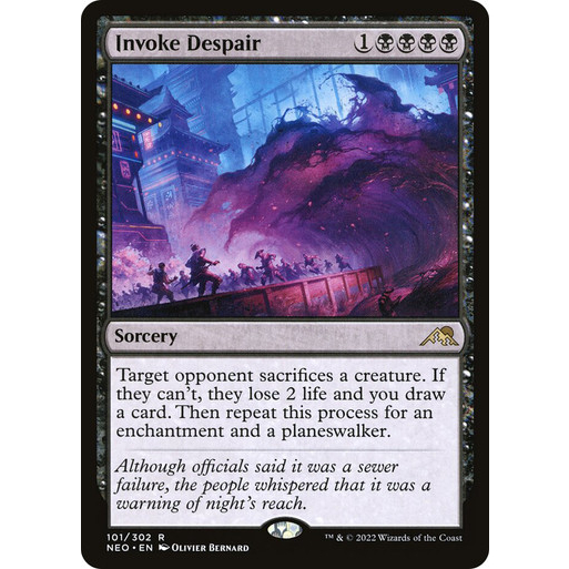 Invoke Despair - Kamigawa: Neon Dynasty(NEO) | Shopee Philippines