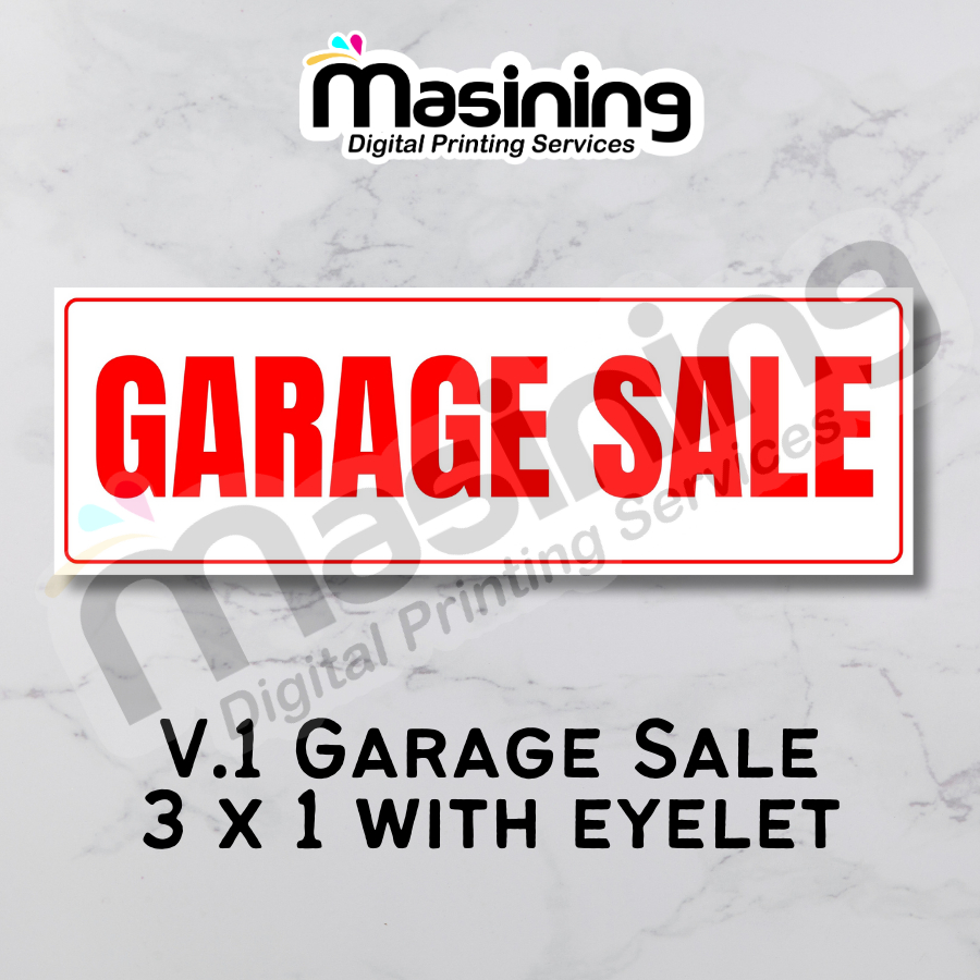 Business Signages Tarpaulin 3ft x 1ft with eyelet | Shopee Philippines