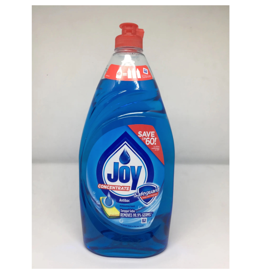 JOY Antibac Hygiene Fresh Dishwashing Liquid Safeguard 780 mL (Refill ...
