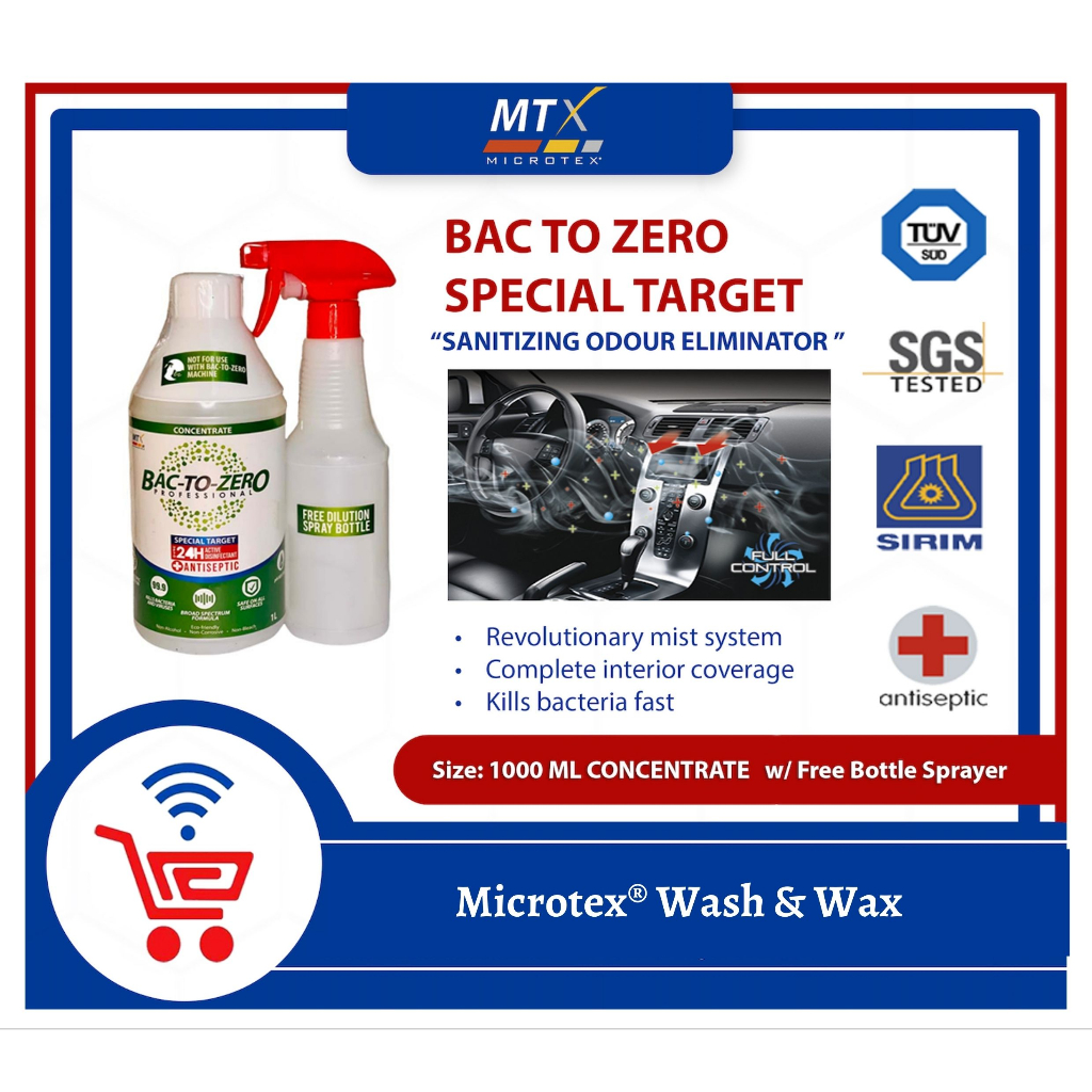 Microtex MTX Bac To Zero Special Target Antiseptic 24 Hours Active ...