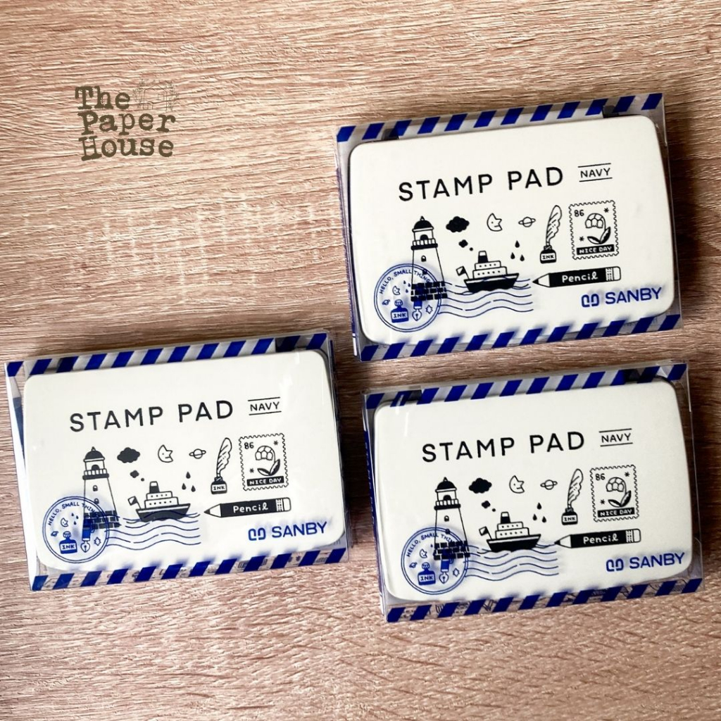 Eric Small Things x Sanby Stamp Pad - Navy Ink | The Paper House | Shopee Philippines