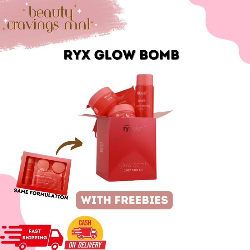 RYX GLOW BOMB KIT WITH FREEBIE | Shopee Philippines