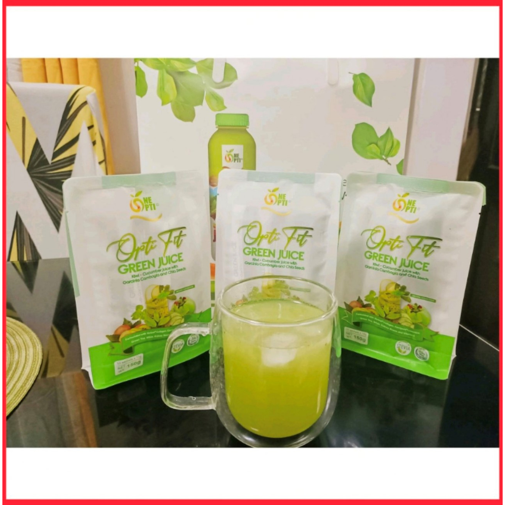 Opti Fit Green Juice 1 Pack (15g x 10 pcs) | Shopee Philippines
