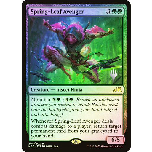 Spring-Leaf Avenger - Kamigawa: Neon Dynasty (NEO) | Shopee Philippines