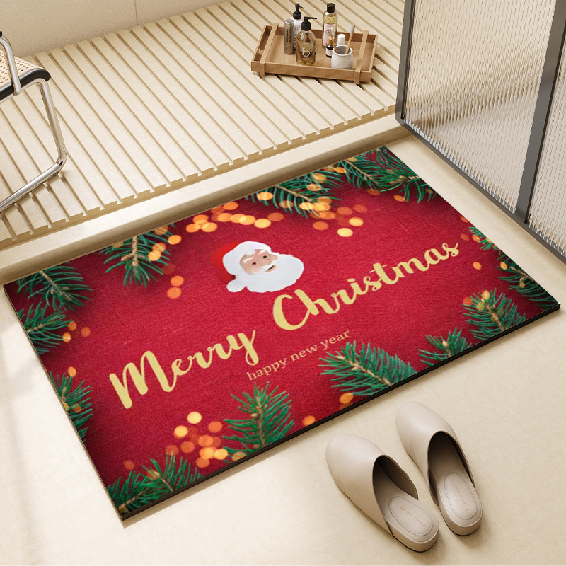 IKEA Design Super Absorbent Anti Slip Bath Mat Bathroom Non-slip Floor ...