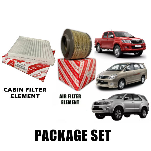 Toyota HiLux Vigo 2005-2015 Aircon Cabin Filter and Air Filter Set ...