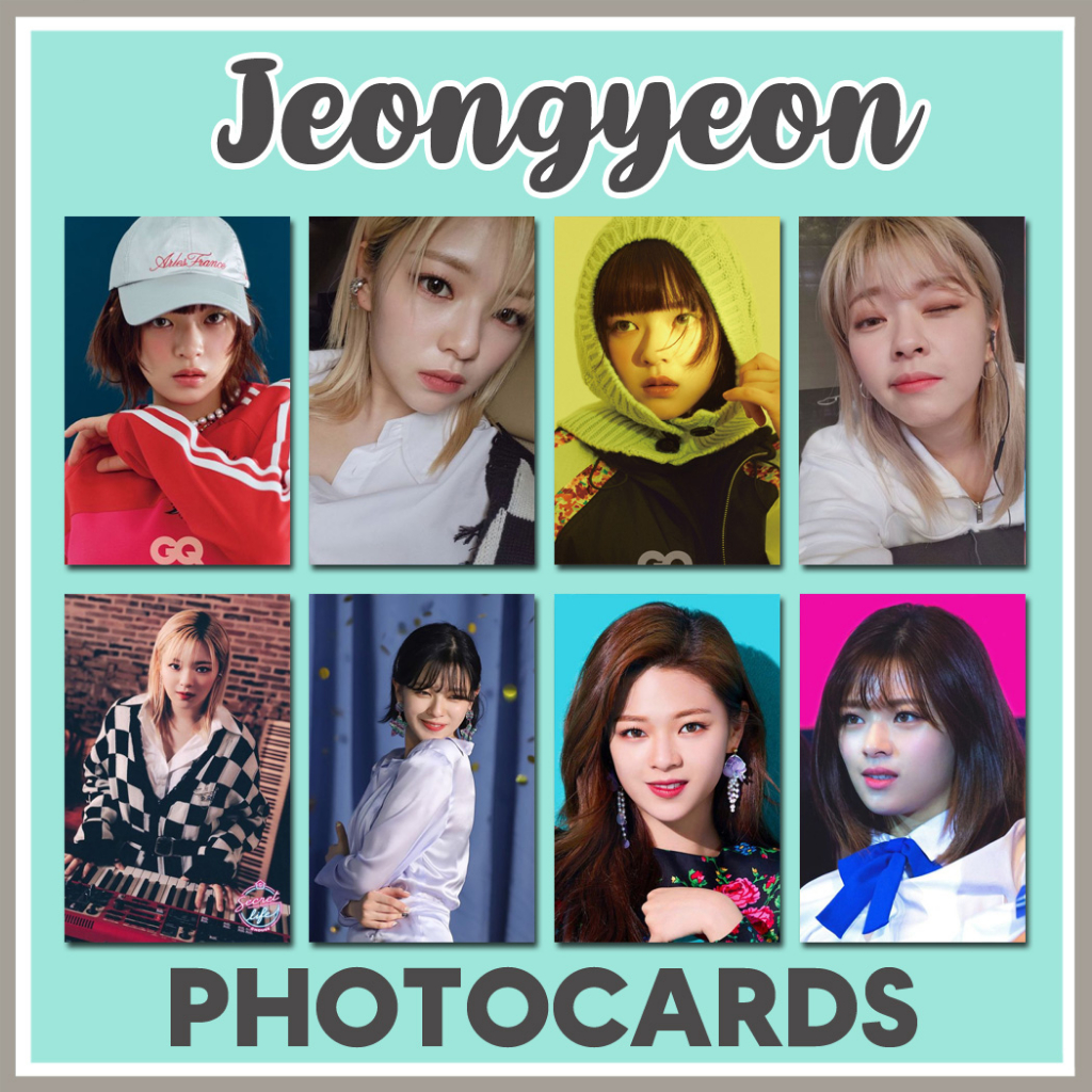 TWICE Yoo Jeongyeon Photocards (400 gsm) | Shopee Philippines