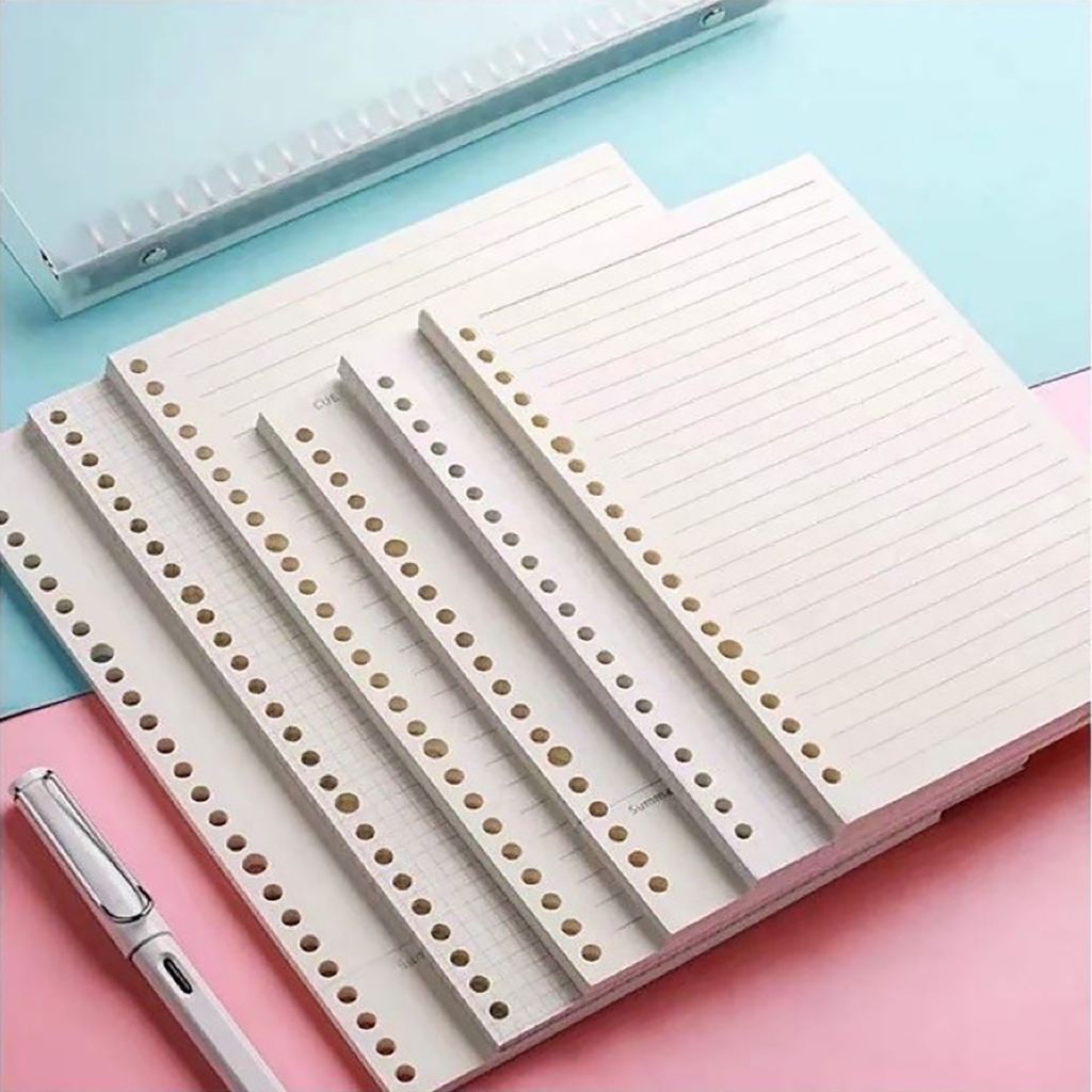 【Spot goods】 A5(20 holes)/B5(26 holes) Soft Pastel Color Binder ...