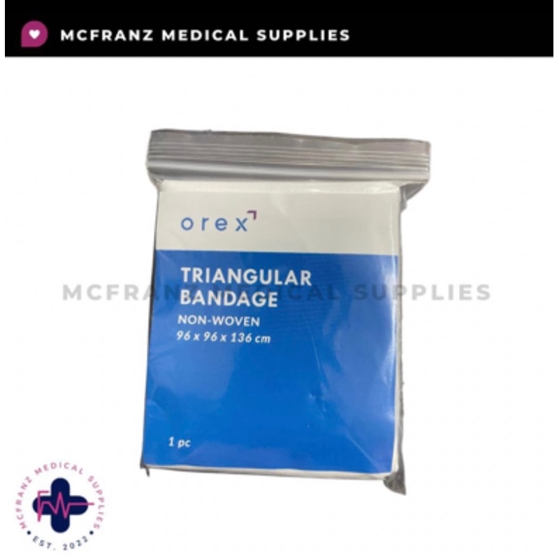 Triangular Bandage (Non woven/Cloth Type) | Shopee Philippines
