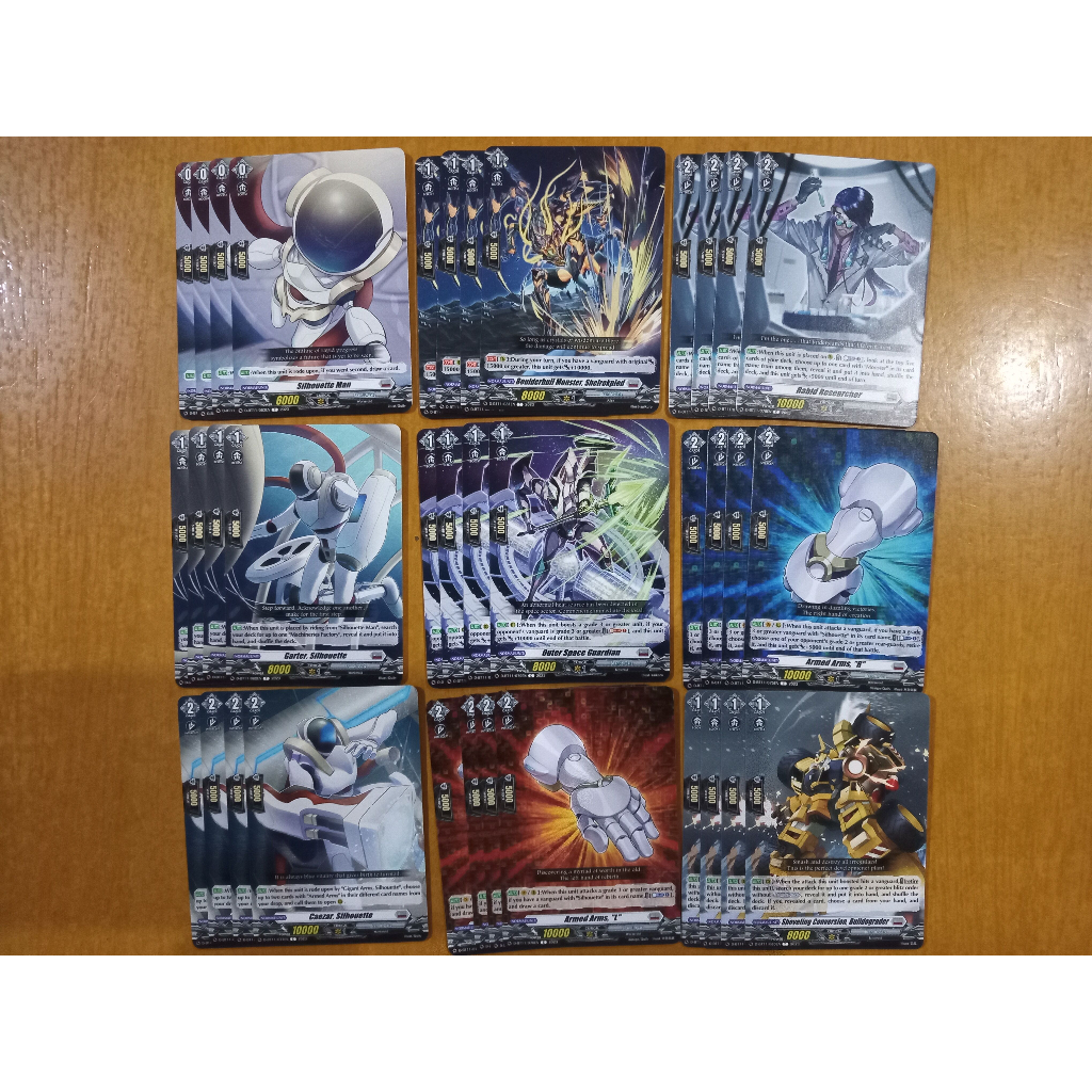 CFV Brandt Gate Commons Playset D-BT11 Cardfight Vanguard English | Shopee Philippines