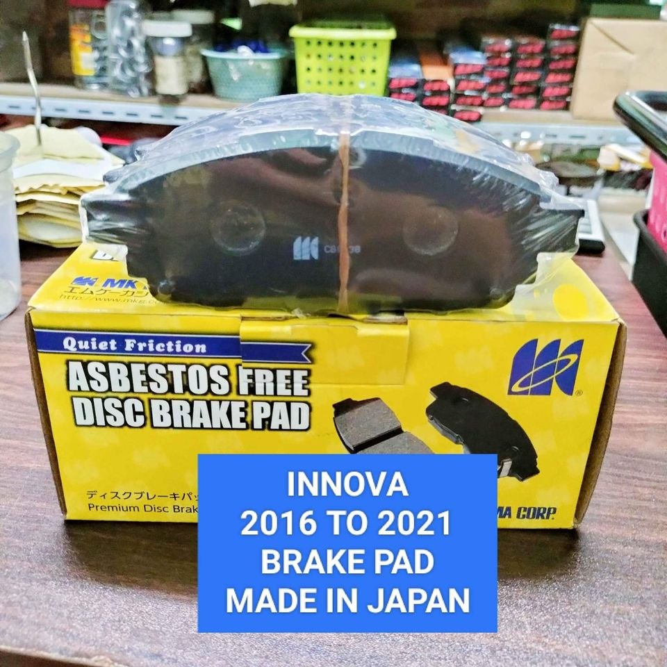 INNOVA FRONT BRAKE PAD 2016 T0 2021 MODEL MK KASHIYAMA JAPAN | Shopee ...