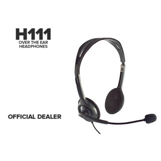 Logitech H111 3.5mm Multi-Device Headset Over the Ear Headphones ...