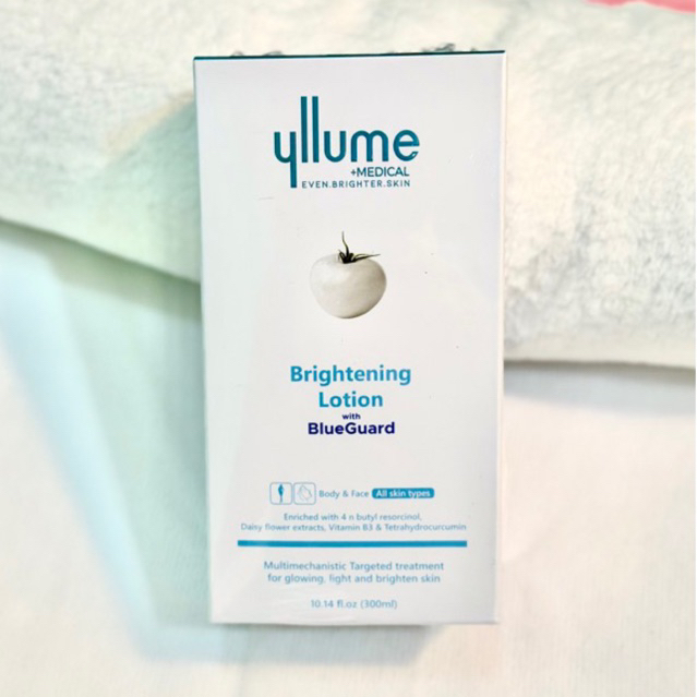 Brightening Lotion w/ BlueGuard by Yllume for Face and Body | Shopee ...