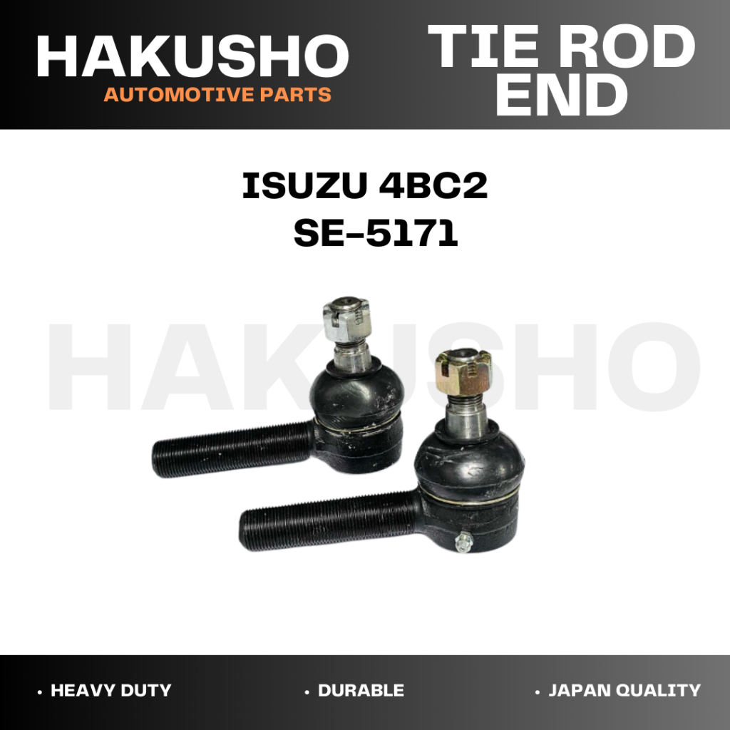 TIE ROD END ISUZU 4BC2 (HAKUSHO JAPAN QUALITY) SE-5171 | Shopee Philippines