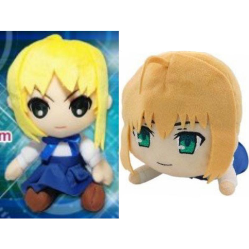 Fate / Stay Night - Altria Pendragon Osuwari / Sitting Plush and Dekkai ...