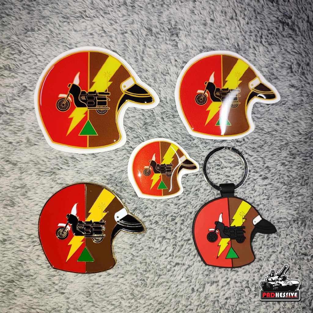 TIGER RIDER KEYHOLDER METAL EMBLEM EMBOSSED STICKER | Shopee Philippines
