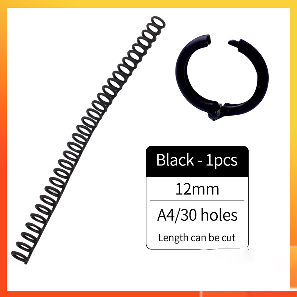 30-hole loose-leaf plastic binding ring Notebook binding spiral ring ...
