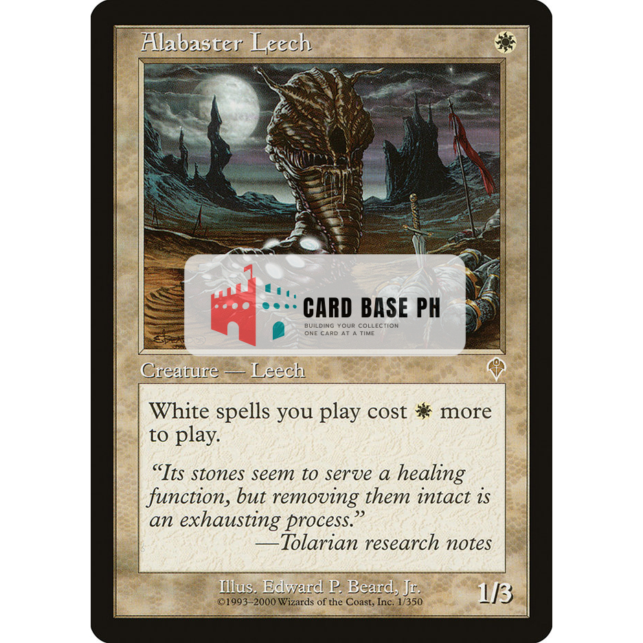 Alabaster Leech - Magic the Gathering Trading Card | Shopee Philippines